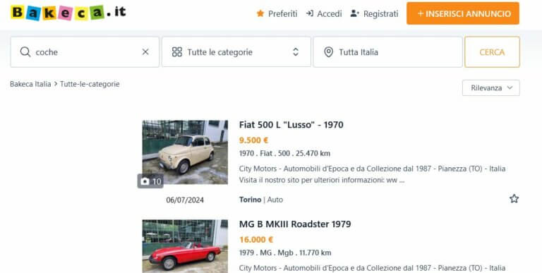 Bakeca, l’équivalent idéal du site Le Bon Coin en Italie pour les ...