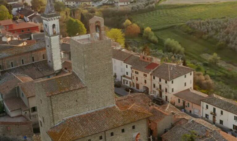 Anchiano, lieu de naissance de Léonard de Vinci : un village chargé d ...